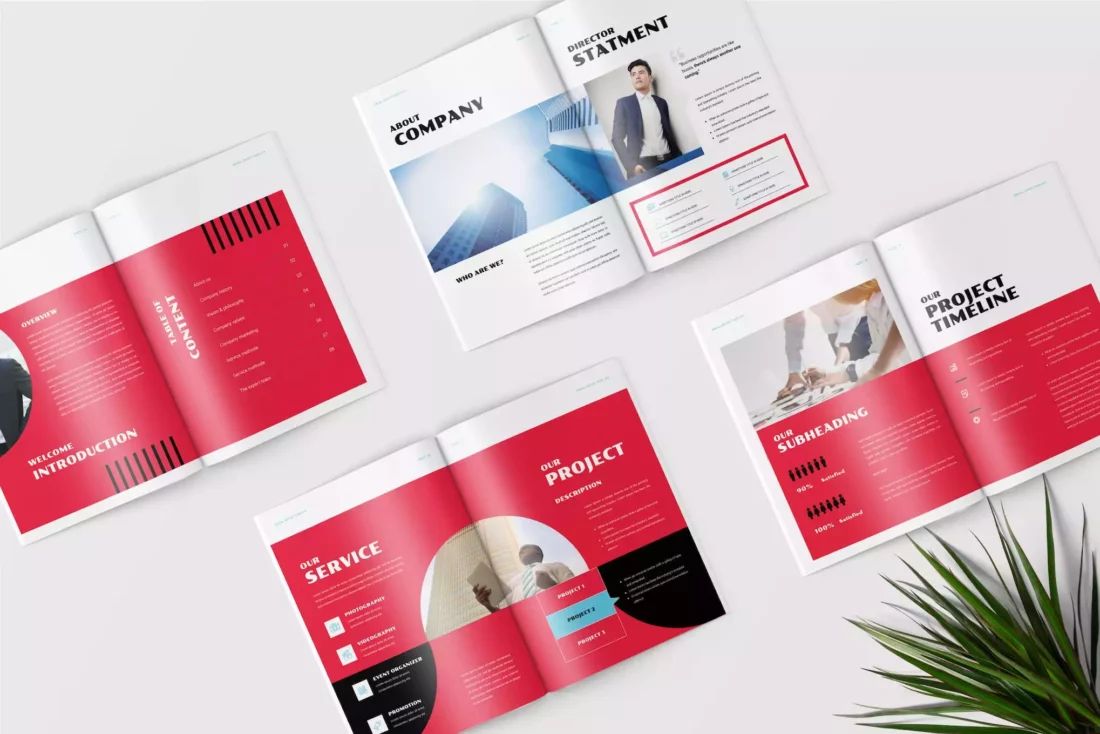 Elegant Business Annual Report Template | Design Shack