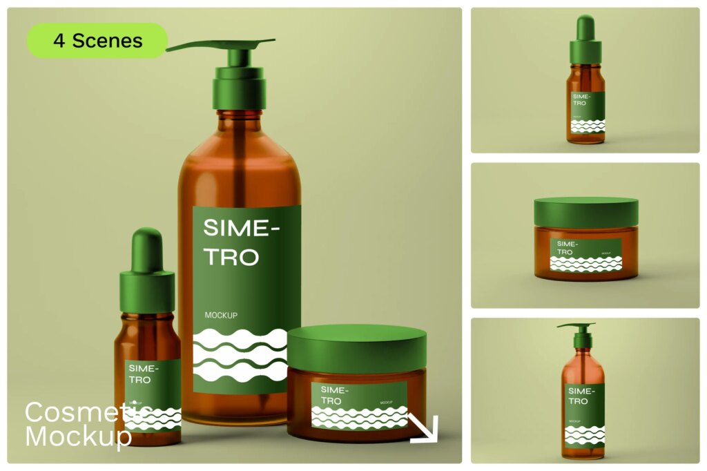 25+ template mockup produk kosmetik terbaik - desainae.com