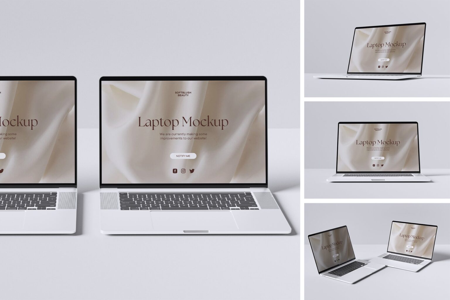 60+ Laptop Mockup Templates (PSD & PNG) | Design Shack