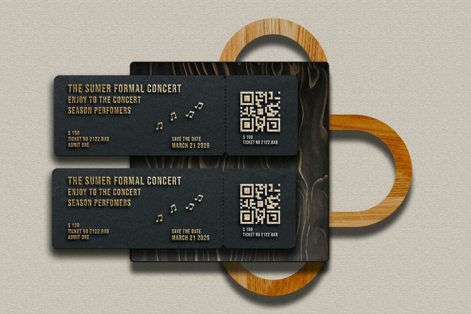 25+ Best Ticket Mockups (Events, Concerts, Plane, & More) | Design Shack