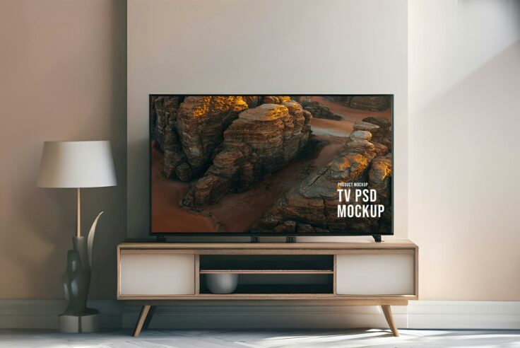 25+ Best TV Mockup Templates (TV Screens and Frames) - Shack Design