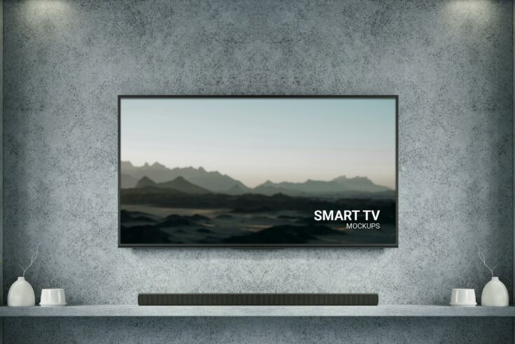 25+ Best TV Mockup Templates (TV Screens and Frames) - Shack Design