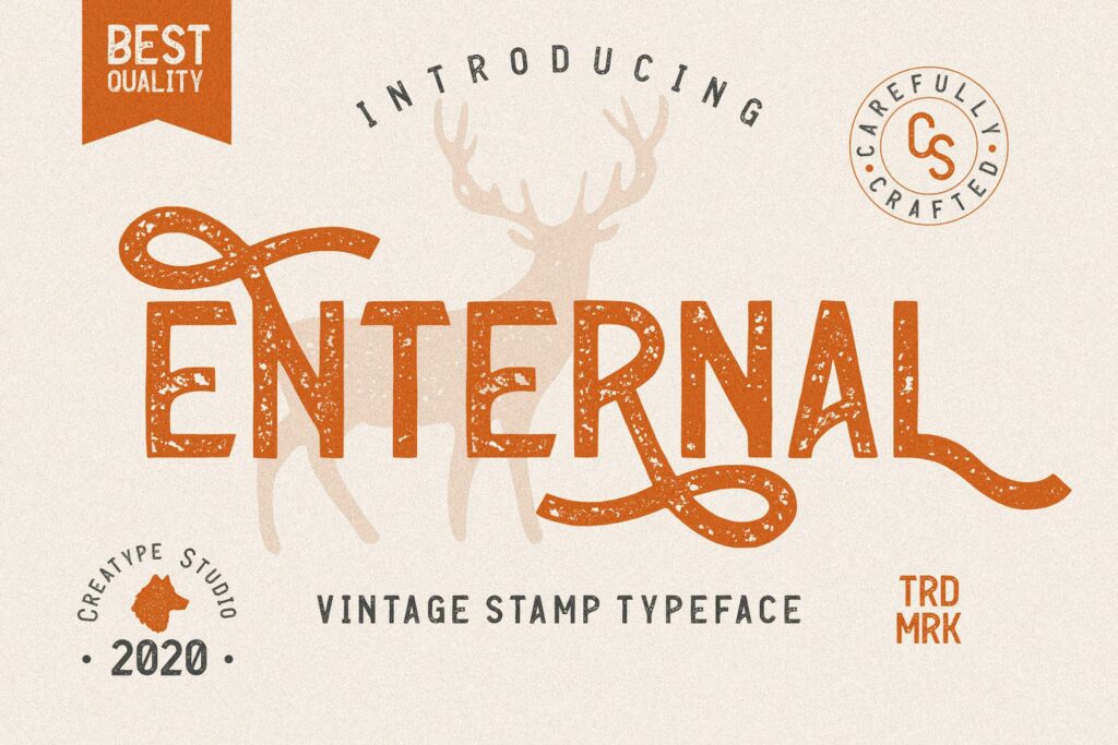 20+ Best Stamp Fonts (Vintage & Rubber Stamp Style Letters) | Design Shack