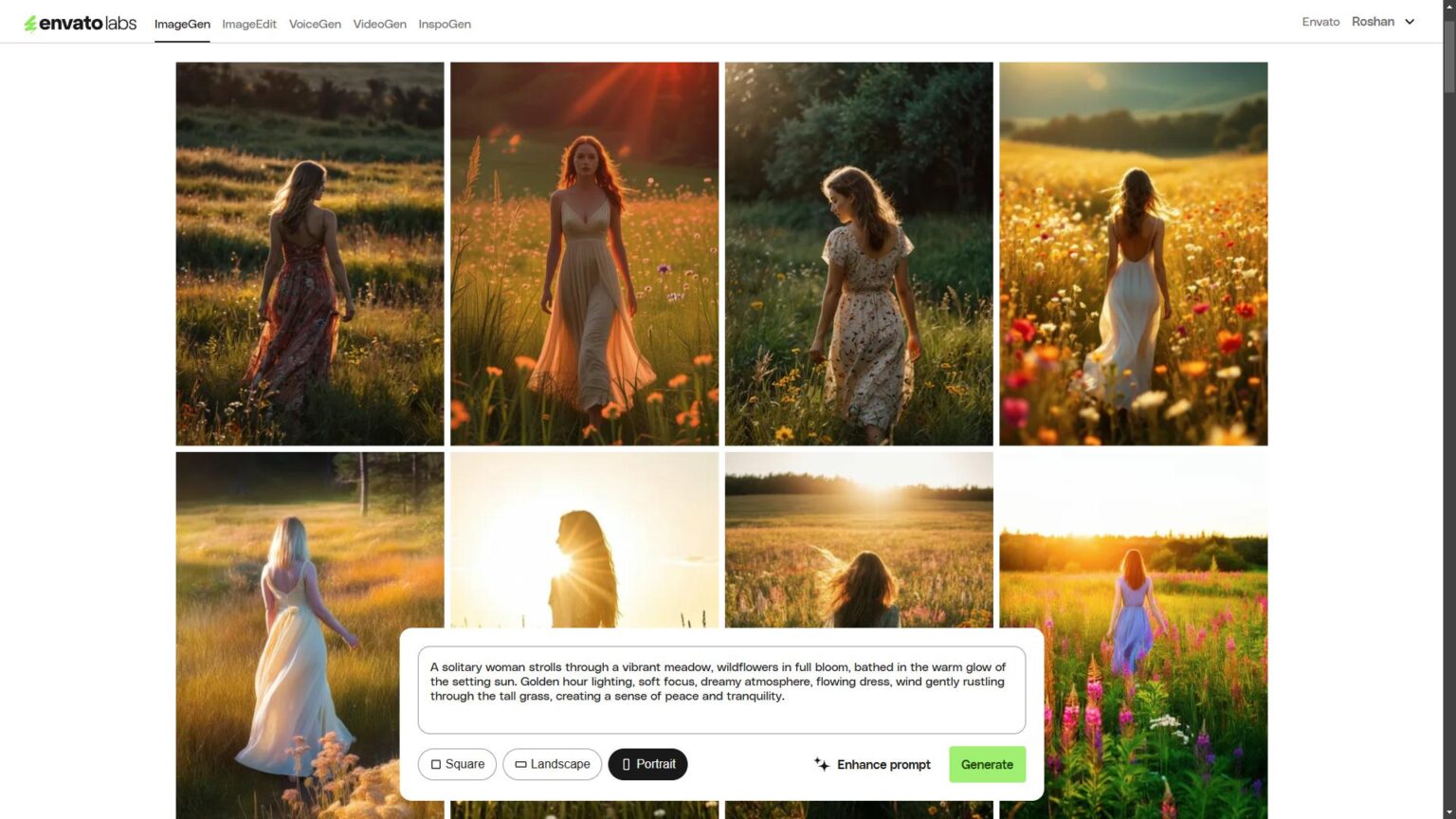 How to Create AI Images With Envato ImageGen - Shack Design