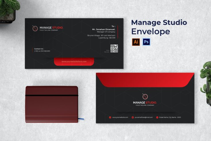 20+ Best Envelope Templates for InDesign, Word + More | Design Shack