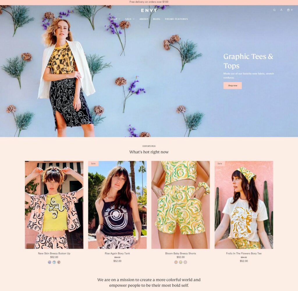 20+ Tema Shopify Konversi Terbaik (Pemuatan Cepat, Tema Premium ...