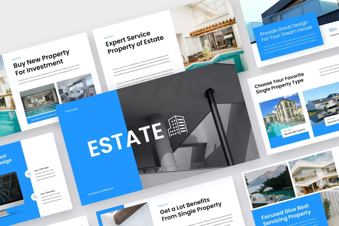 Estate Presentation Template | Design Shack