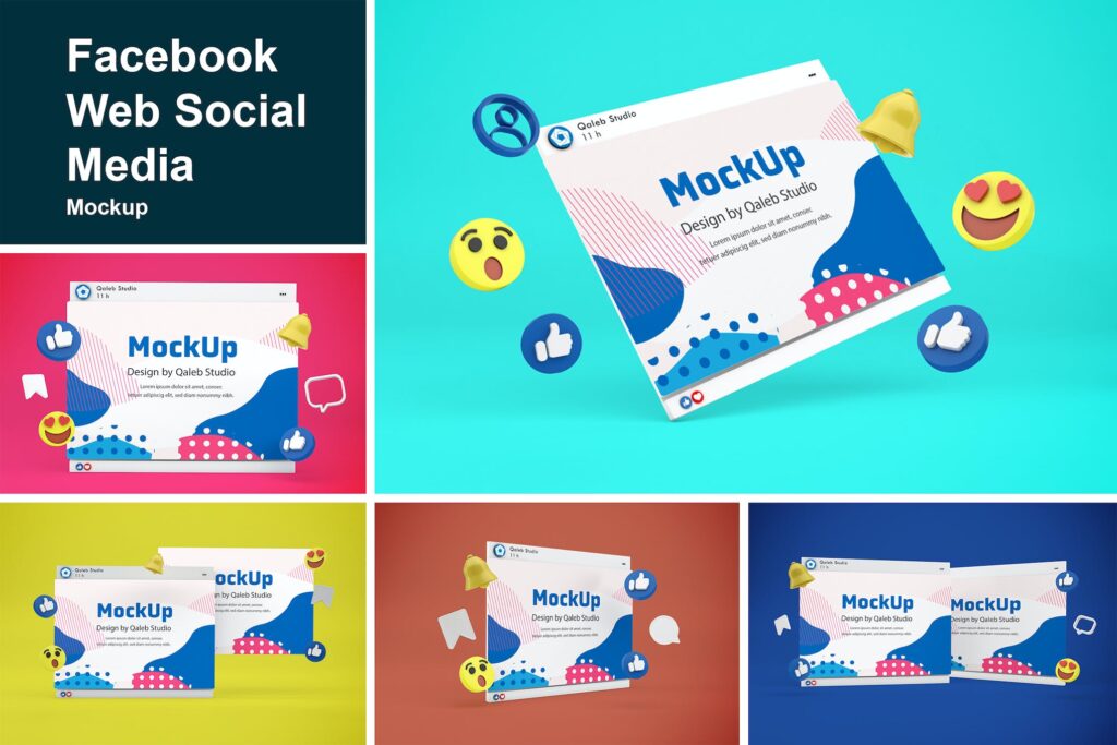 20+ Facebook Ad Mockups (For Carousel Ads + More) | Design Shack