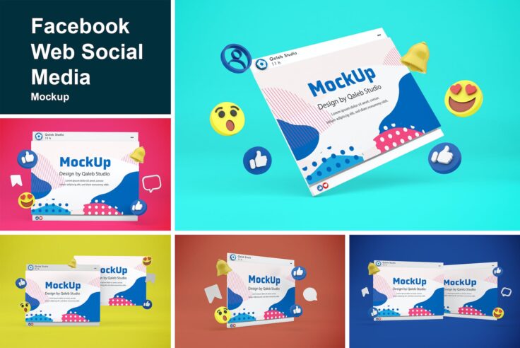 20+ Facebook Ad Mockups (For Carousel Ads + More) | Design Shack