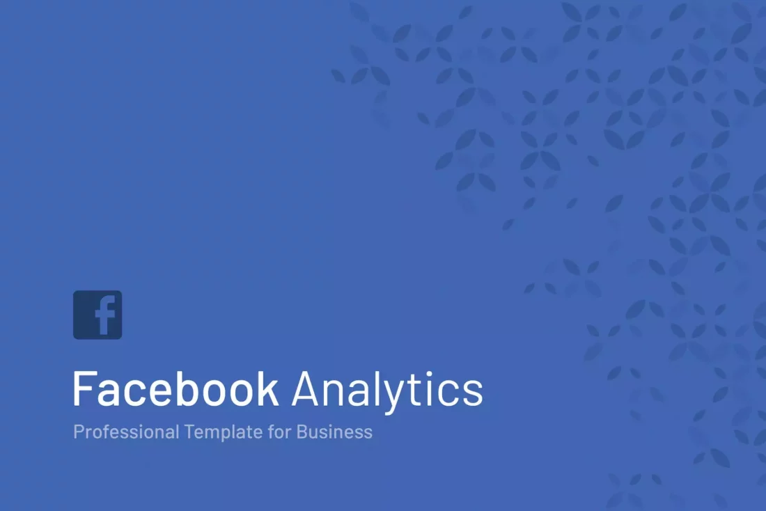 Facebook Analytics PowerPoint Template | Design Shack
