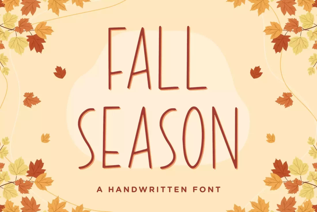 Fall Season Font | Design Shack