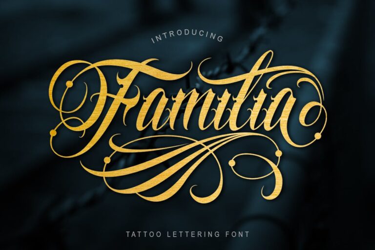 20+ Gangster Style Fonts (Old English + Tattoo Gangster Fonts) | Design ...