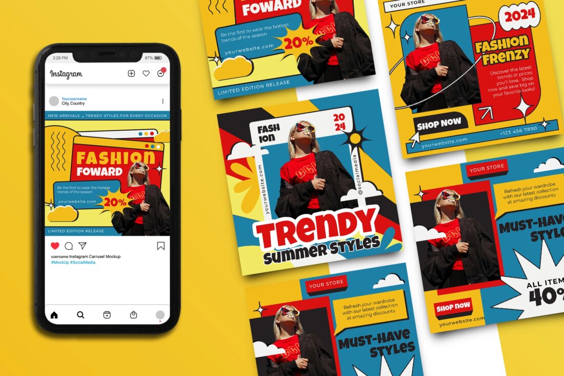25 Best Canva Social Media Templates Instagram More
