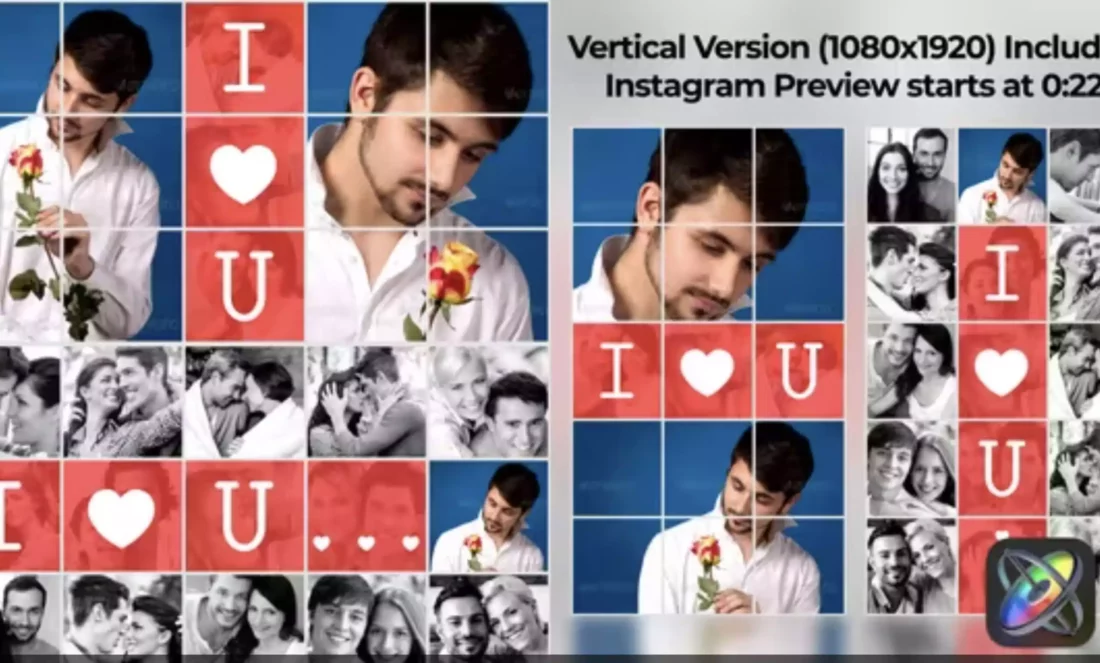 Lovely Final Cut Pro Instagram Template | Design Shack