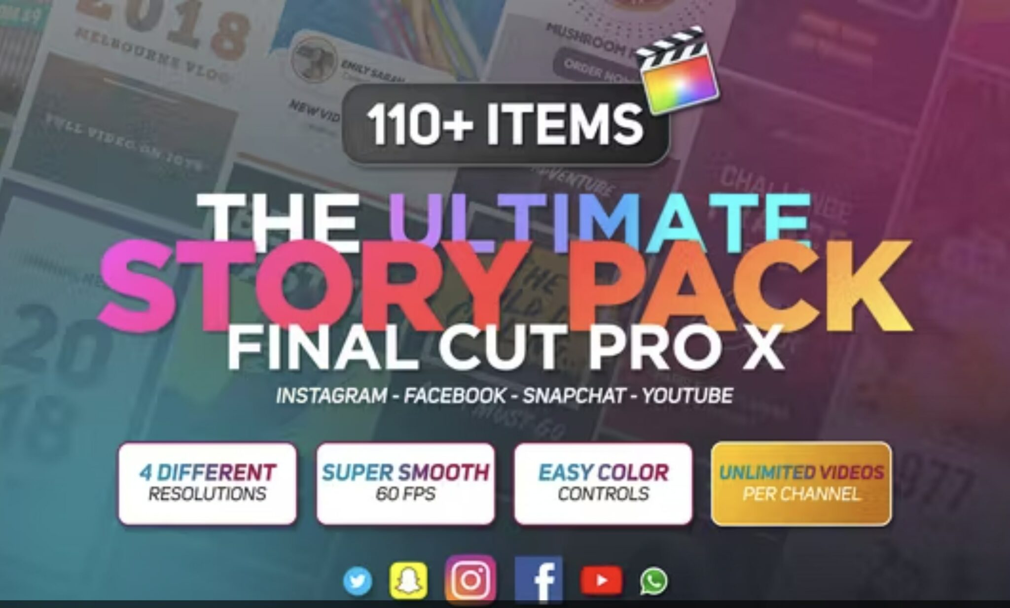 30 Best Instagram Video Templates For Final Cut Pro Design Shack