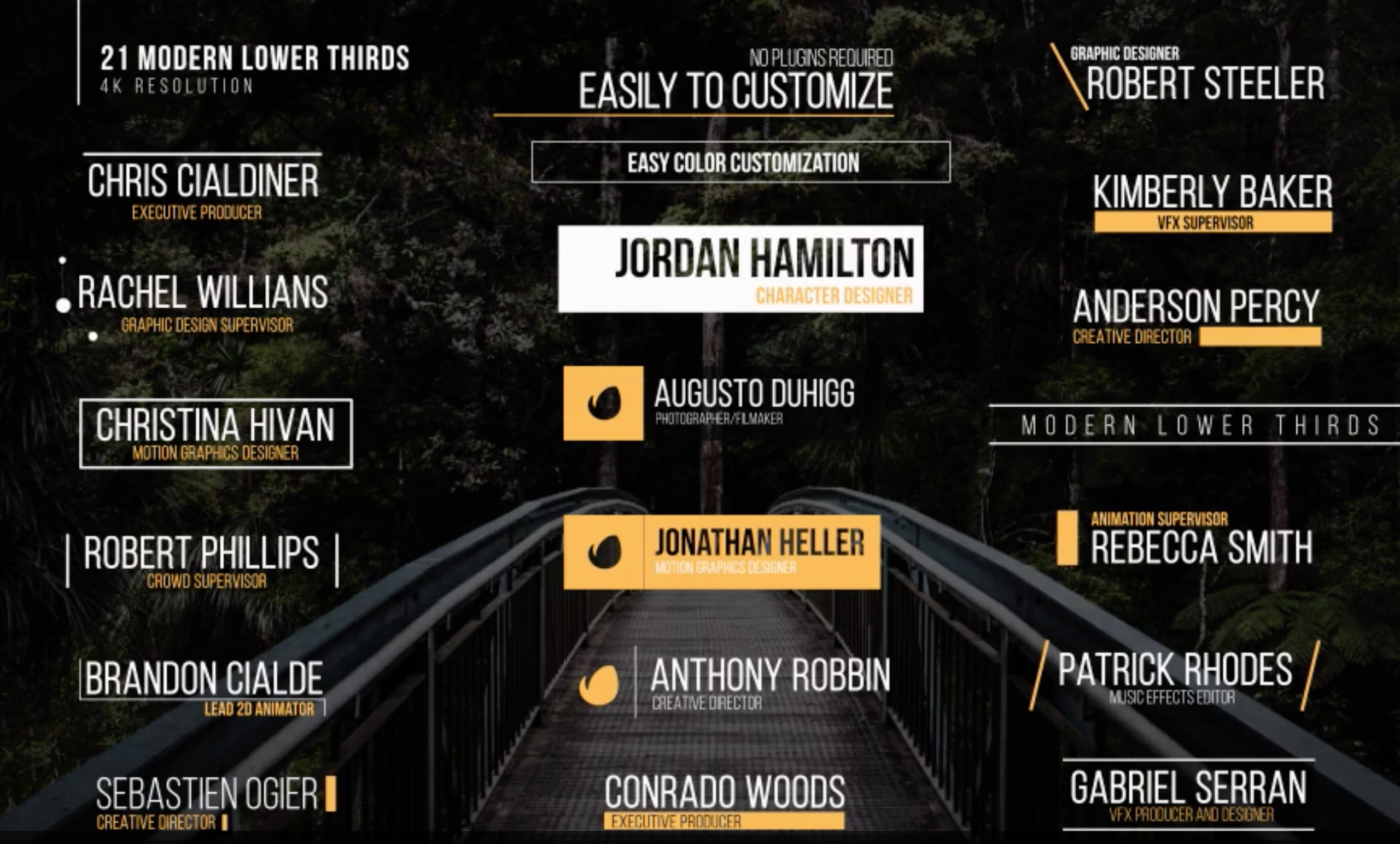 20 Lower Thirds Title Templates For Final Cut Pro