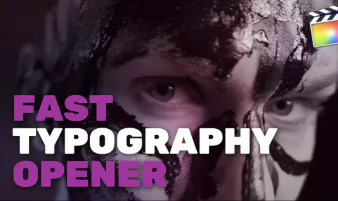 Fast Typography Opener | Design Shack