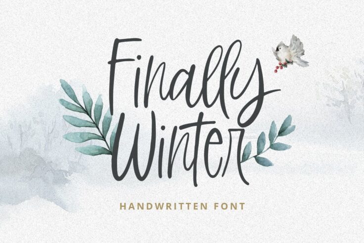 30+ Best Winter, Ice & Snow Fonts (Free & Pro) | Design Shack