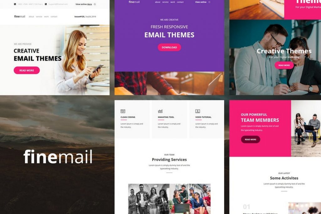 40+ Modern Responsive Email Templates 2021 | Design Shack