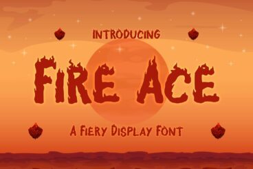 20+ Font Api & Api Terbaik untuk Tipografi On-Fire - desainae.com