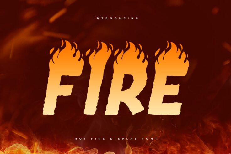 20+ Best Fire & Flame Fonts for on-Fire Typography | Design Shack