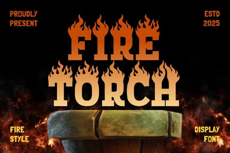 25+ Top Fire & Flame Fonts for on-Fire Typography | Design Shack