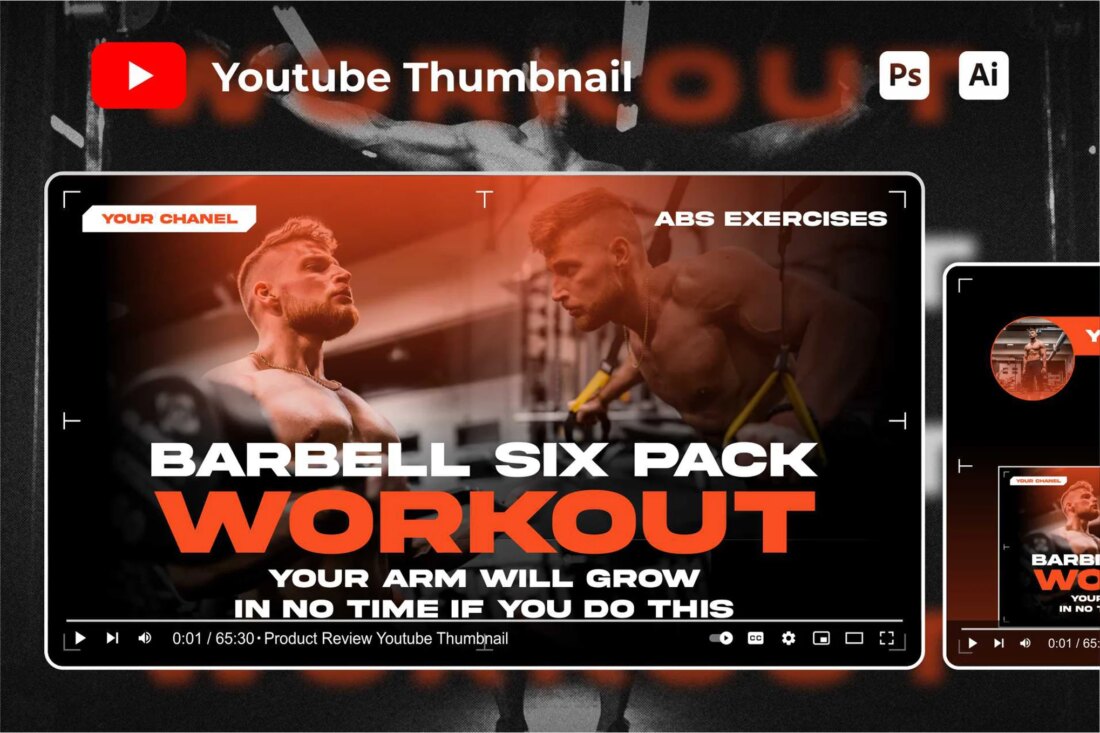 50+ Best YouTube Thumbnail Templates in 2025 | Design Shack