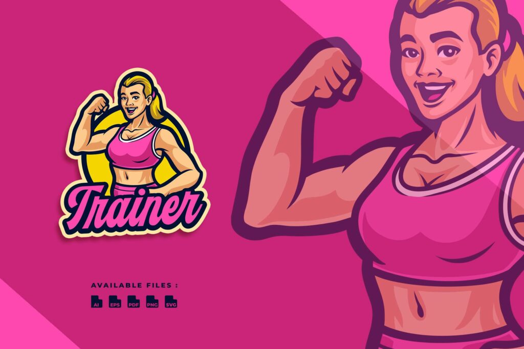 20+ Best Gym & Fitness Logo Ideas (+ Templates) | Design Shack