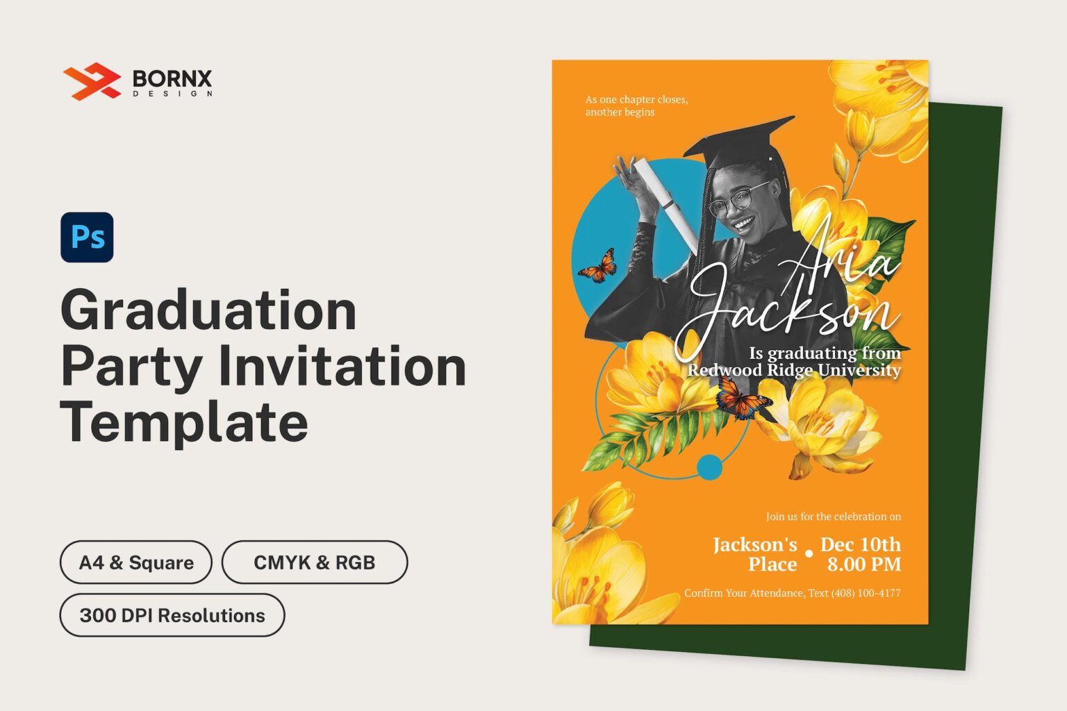 20+ Best Graduation Templates (Invitations, Announcements ...