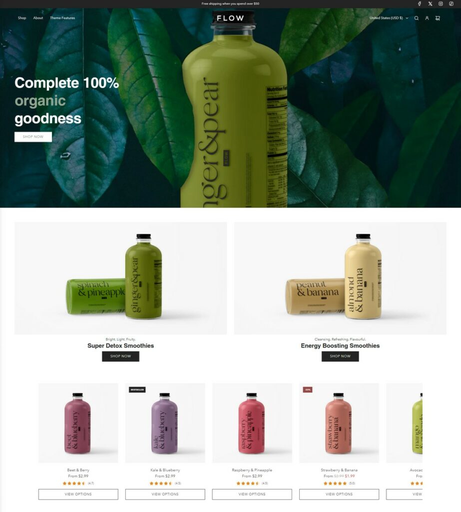 17+ Minimal Shopify Themes With Clean & Minimalist Design | Design Shack