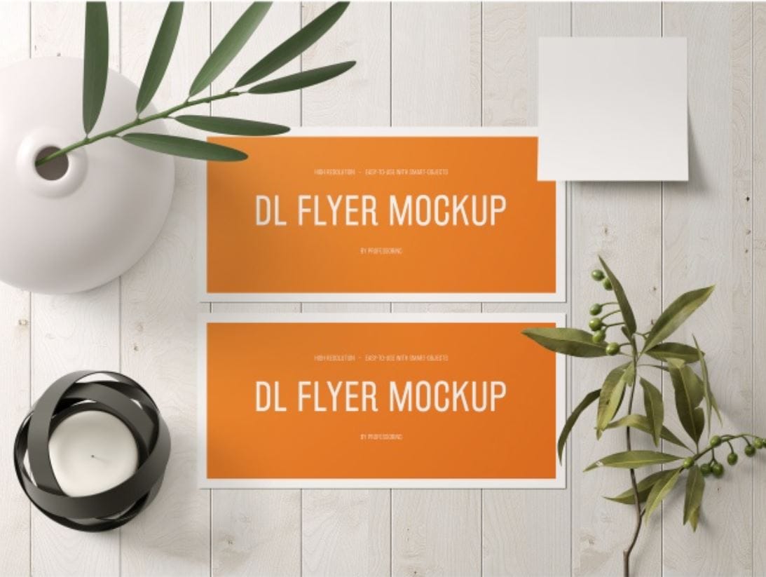 20+ Flyer Mockup Templates (Free & Premium) | Design Shack