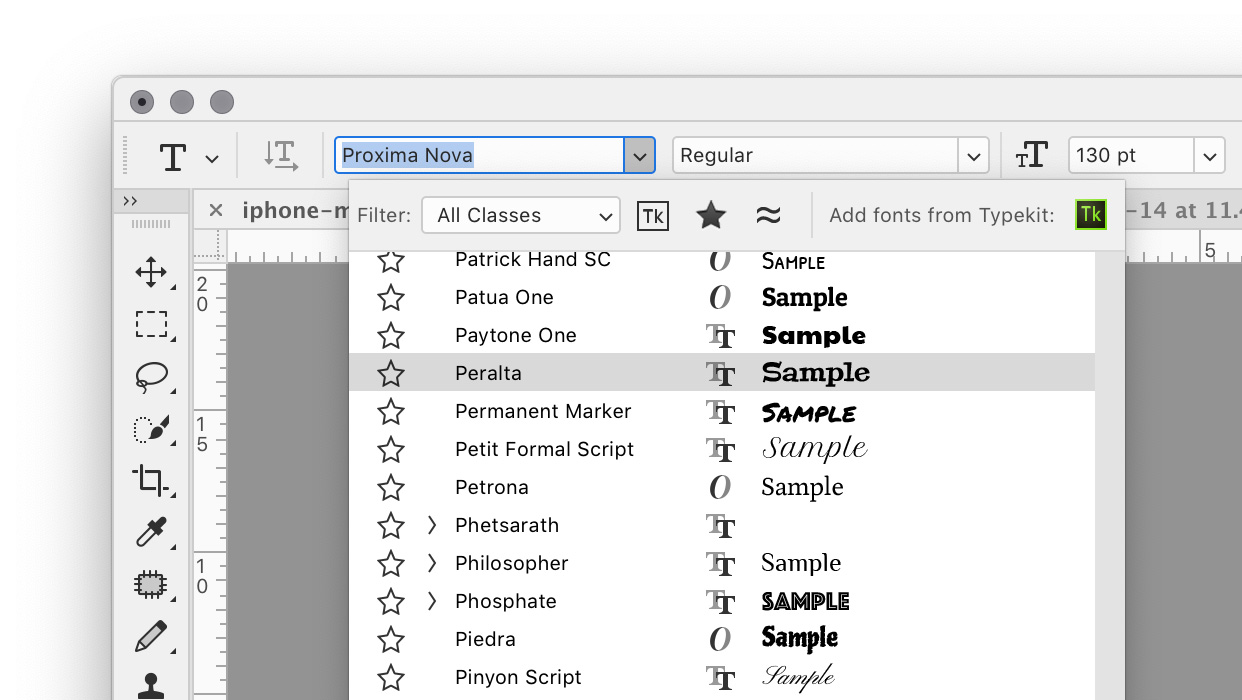 How To Bring A Font Into Photoshop Hicks Succans