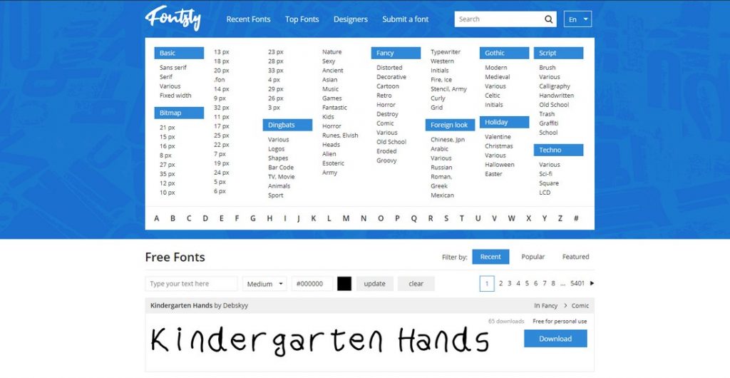 20+ Best Places to Find Free Fonts | Design Shack