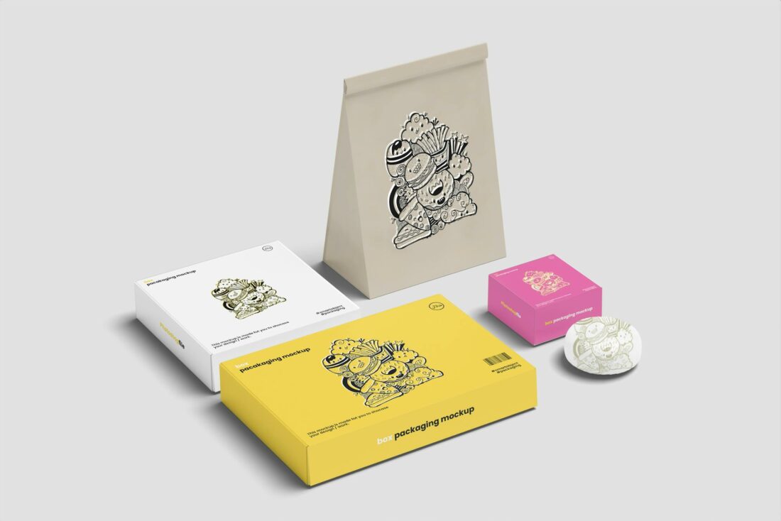 100+ Stunning Food, Drink & Packaging Design Mockups 2025 | Design Shack