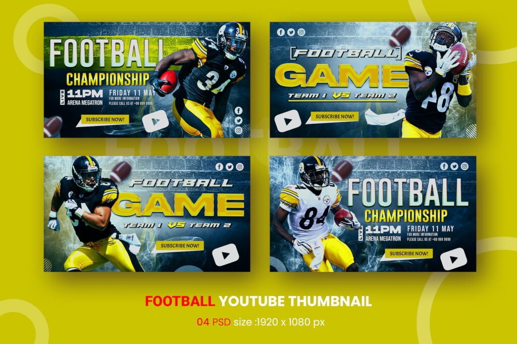 50+ Best YouTube Thumbnail Templates in 2025
