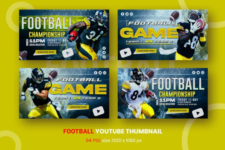 35+ Best YouTube Thumbnail Templates in 2024 | Design Shack