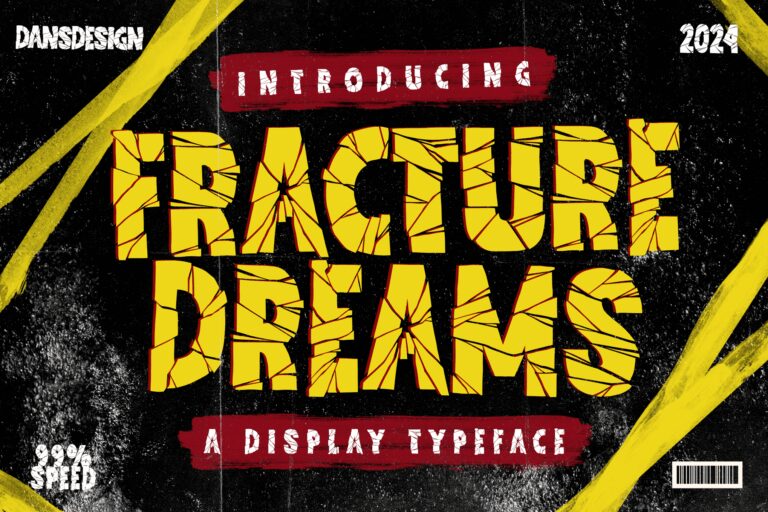 20+ Highest-Rated Broken & Cracked Fonts for Eye-Catching Design ...