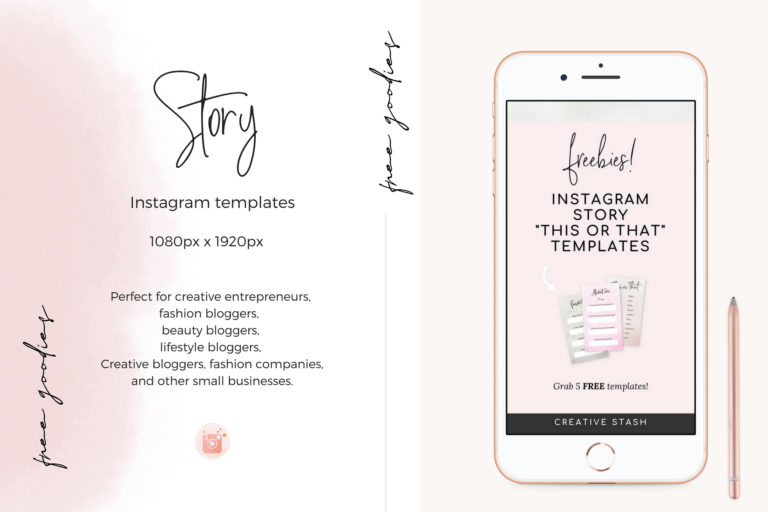 35+ Best Free Instagram Story Templates 2025 | Design Shack