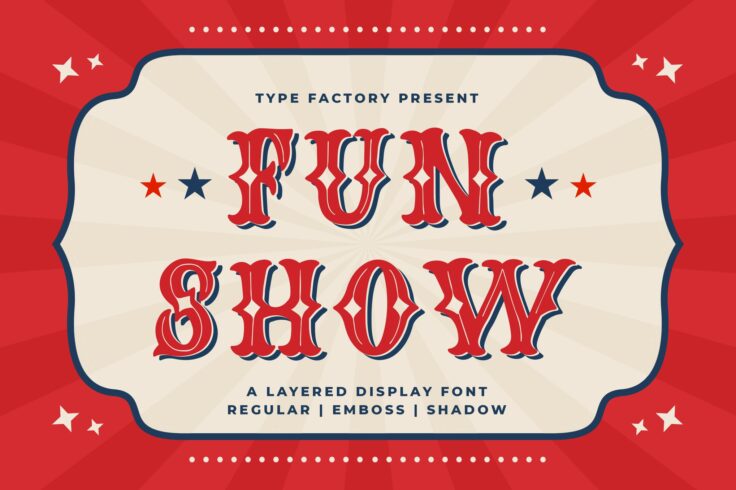 20+ Best Circus Fonts (Vintage + Modern Circus Letters) | Design Shack
