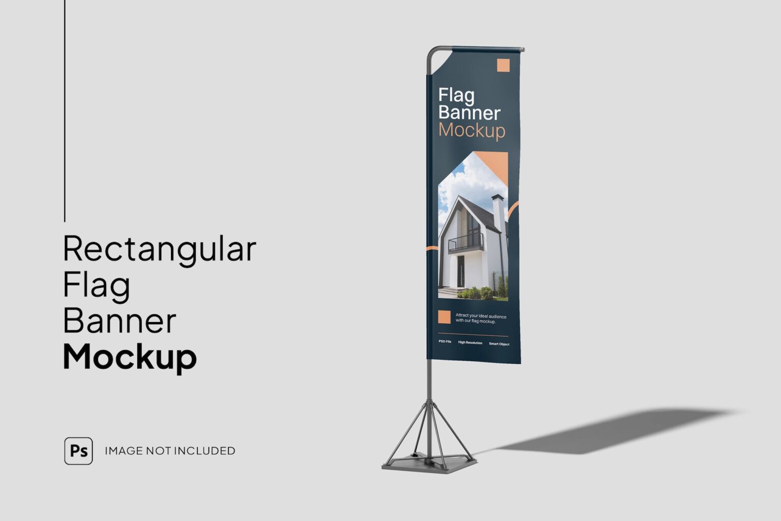 25+ Templat Mockup Bendera, Bendera Taman & Bendera Bulu Terbaik ...