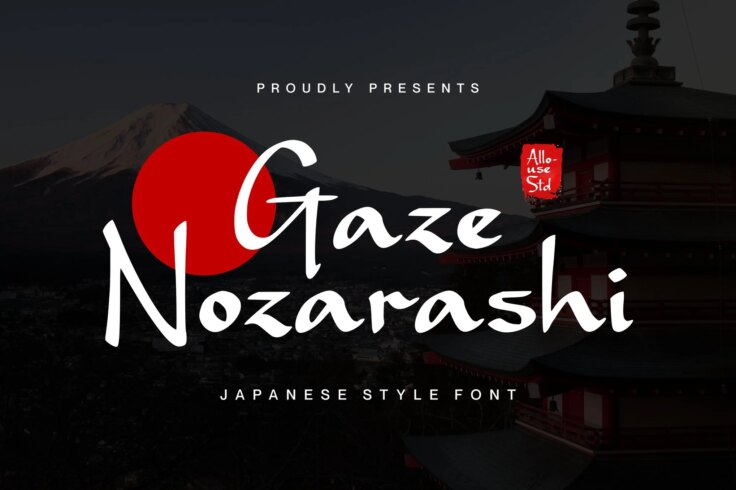 30+ Beautiful Japanese Style Fonts (Japanese Brush, Anime, Pixel Fonts ...