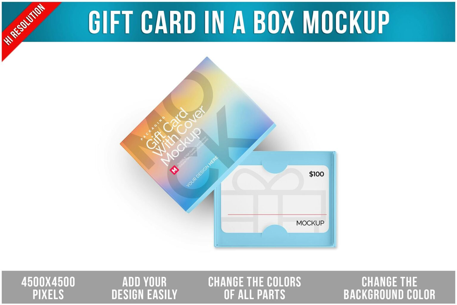 40+ Gift Card Mockup Templates (Free & Pro) | Design Shack