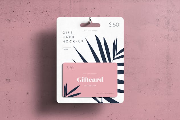 Gift Card Mockup Template Kit | Design Shack