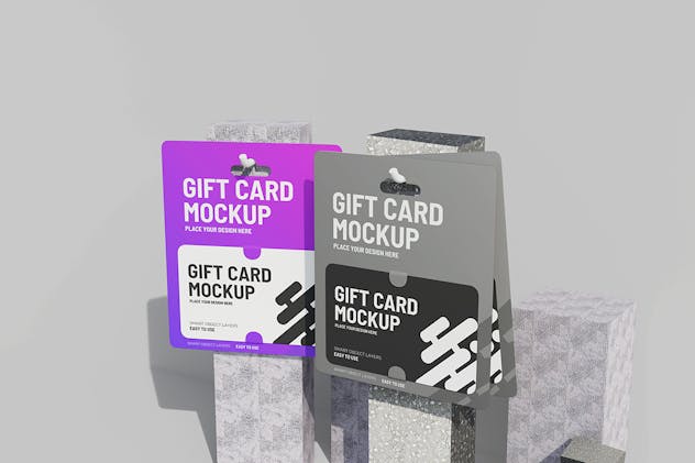 Gift Card Mockup Templates | Design Shack