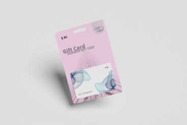 Gift Card Showcase Mockup | Design Shack
