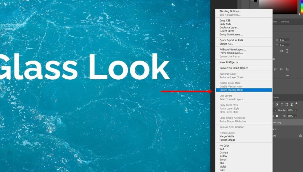 How To Create Glass Look In Photoshop Psd Templates Design Shack