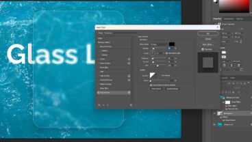 How to Create Glass Look in Photoshop + PSD Templates | Design Shack