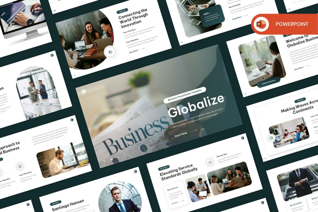60+ Best Business & Corporate PowerPoint Templates 2024 | Design Shack