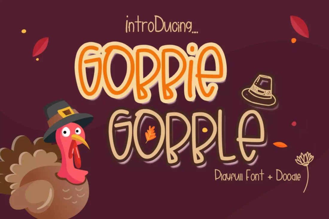 Gobbie Gobble Font | Design Shack