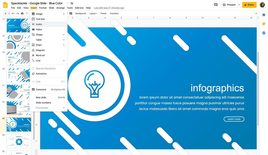 How To Add Music Audio To Google Slides Design Shack